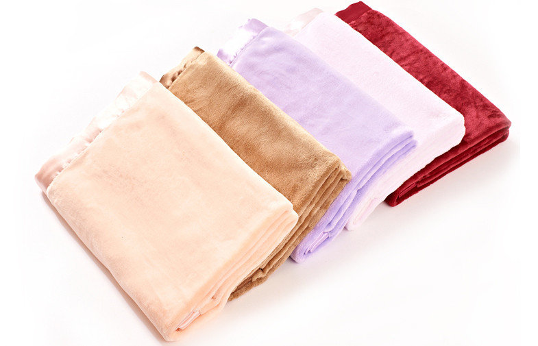 100% polyester Emboridery super soft Coral fleece Baby Plush Blankets personalized