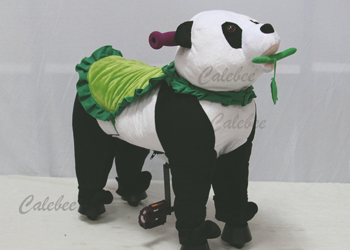 Riding Toy Stuffed Animal Panda Rides Indoor Playground Equipment Walking Horse