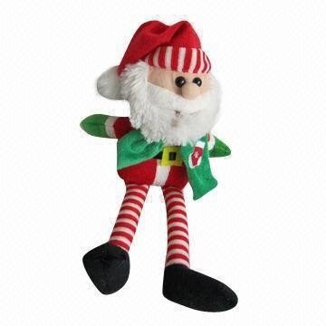 Jouet de peluche de Noël, fait de peluche, CE, en 71 et ASTM doux certifié
