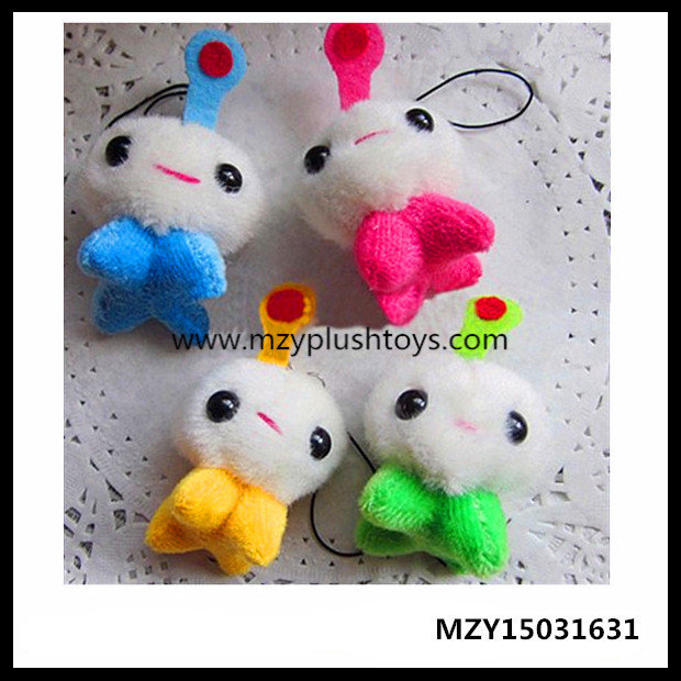 5/6/7/10cm Stock Mix Colors Chinese Cartoon Plush Toys Mobile Charm