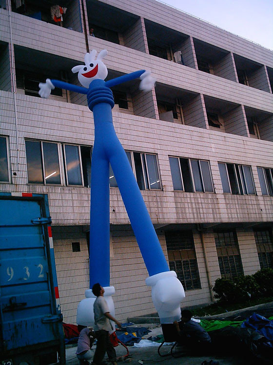 beau danseur gonflable de 5 m, produits gonflables de la publicité pour des enfants