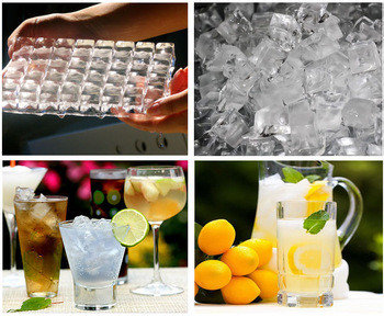 Oem Accept Hotel Free Standing Industrial Ice Cube Making Machine, Fishing Boat Square Ice Maker