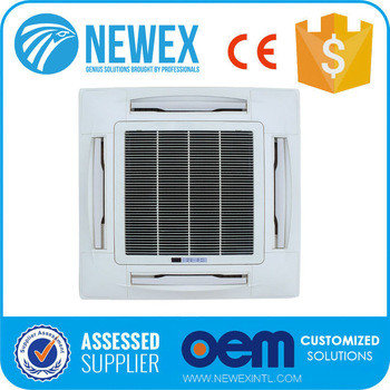 4-way 2/4 Tube Ceiling Mounted Cassette Type Air Conditioner, Chilled Water Cassette Fan Coil Unit Ceiling Mounted/Expos