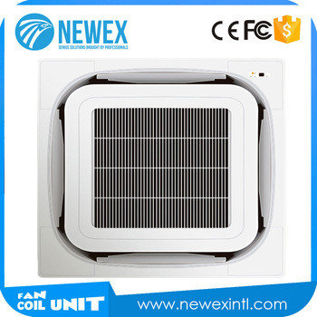 NEWEX Factory Price 8-way Cassette Type Fan Coil Unit(G Style), Ceiling Mounted Air Conditioner