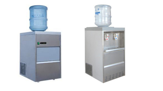 commercial stainless steel cube ice making machine/countertop ice maker