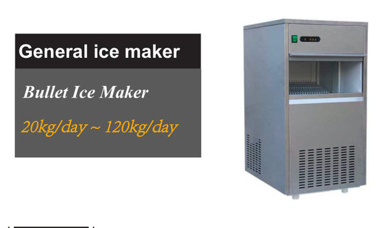 commercial stainless steel cube General Ice maker machine/countertop ice maker