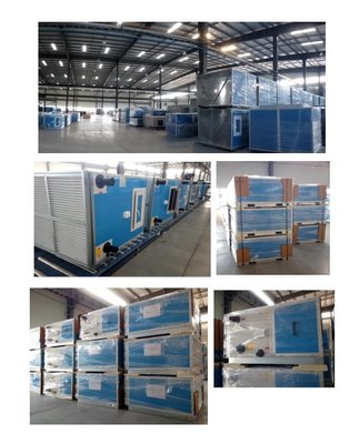 Air handling units with prefilter and Hepa filter