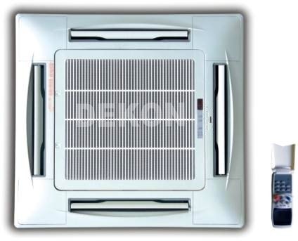 Water chilled ceiling concealed Cassette Fan coil units 2 tubes 600CFM-(FP-102CA-E)
