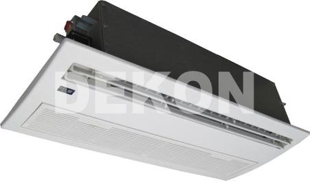One way cassette fan coil units-4tubes