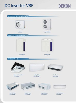 VRF DC INVERTER AIR CONDITIONER Out door units
