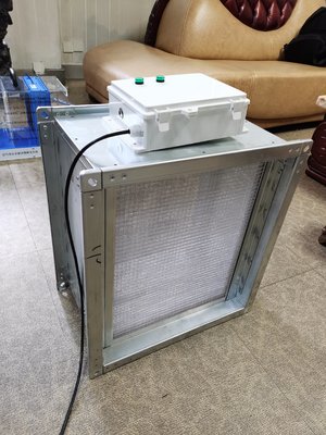 PHT UVC with Germicidal Lamps as air sterlizer for Rooftop units ducts or AHU System ducts help kill virus