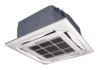 Water chilled Ceiling concealed 8 way Cassette Fan coil unit 300CFM -(FP-51KM)
