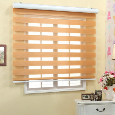 100% polyester zebra blind components motorized for windows customized