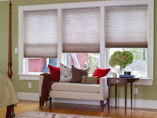 Latest popular Home Decoration manual control honeycomb Roller Blind