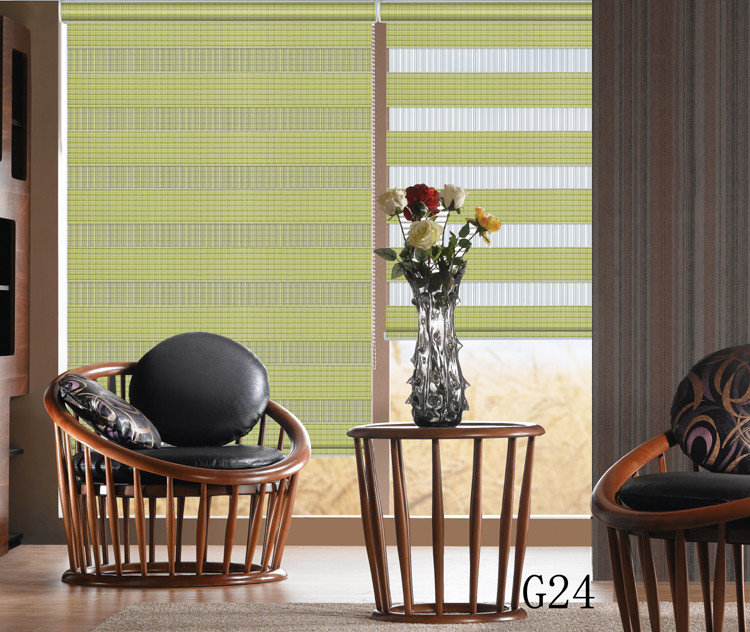High Quality Home Decoration chicology zebra blind and shade motorized for sliding door customized