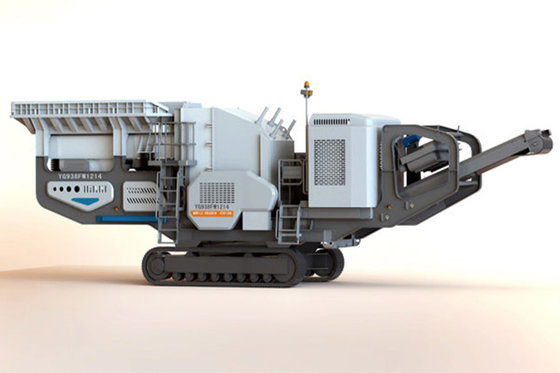 Tracked mobile crusher Crawler mobile crusher Industrial Mobile Crushing Equipment china