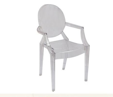 Crystal Resin China Ghost Chair for Wedding, Party Event