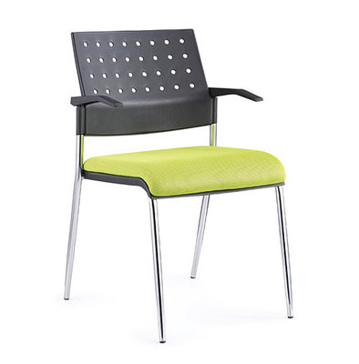 New Design China Reception Visitor Chair With Stainless Steel Frame