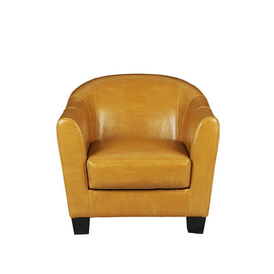 PU Leather China Arm Tub Chair