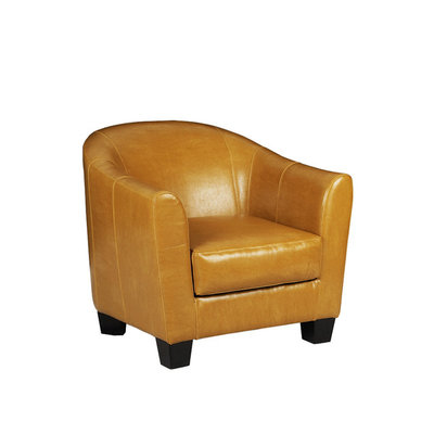 PU Leather China Arm Tub Chair