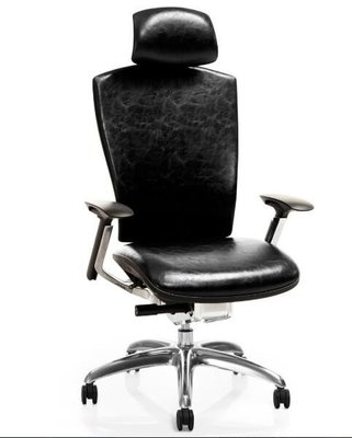 New Design Italian Genuine Leather Ergonomic Executive Chair
