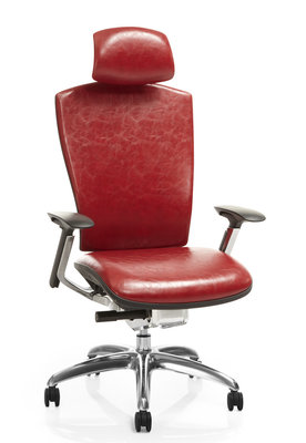 New Design Italian Genuine Leather Ergonomic Executive Chair