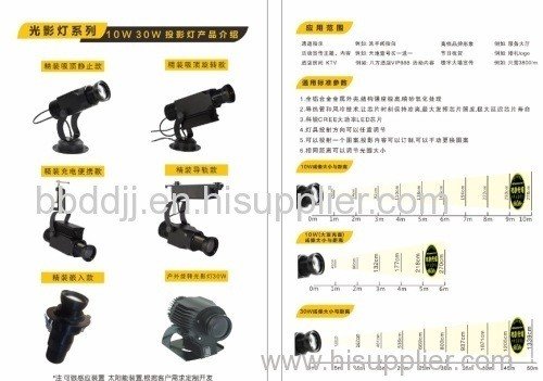 LED logo projector light