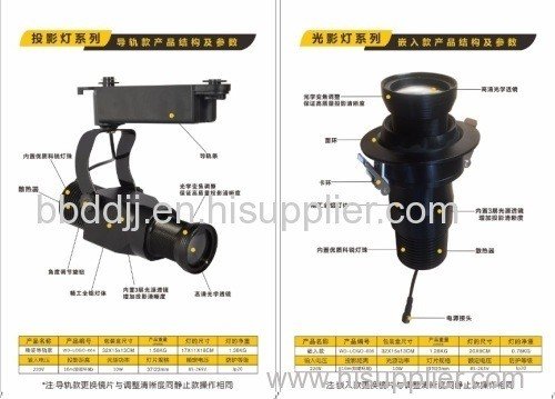 LED logo projector light