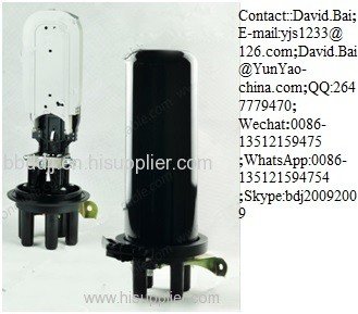 Level 144Cores ftth Splice enclosure/Heat Shrink Enclosure Jelly Filled Cable