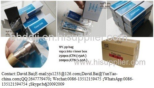 33kV K &T Type 8A Solid Button Head Explusion Fuse Element Link For Drop out Fuse