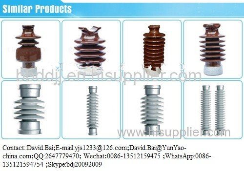 High Voltage ceramic 11kv line post insulator