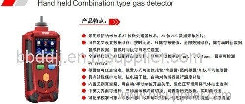 Digital portable gas detector for ozone