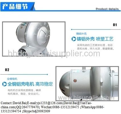 Aluminum industrial air blower fan price small hot sell air blowe