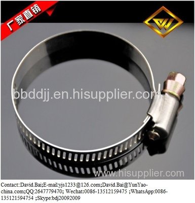 stainless steel 304 hose clamp with handle