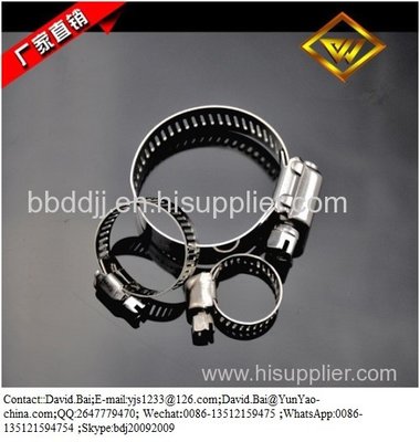 stainless steel 304 hose clamp with handle