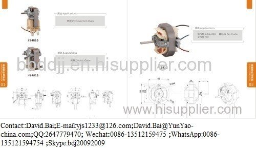 Small Household Appliances Motor Shade-pole Motor