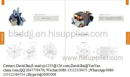 Small Household Appliances Motor Shade-pole Motor