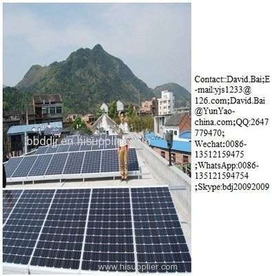 complete Off grid tied Solar Power Generator Solar Home Power System