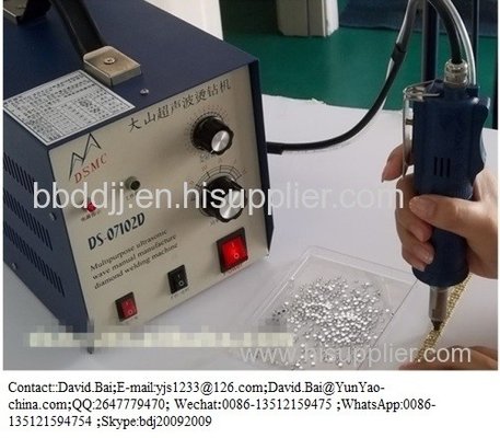 automatic drilled gemstone machine