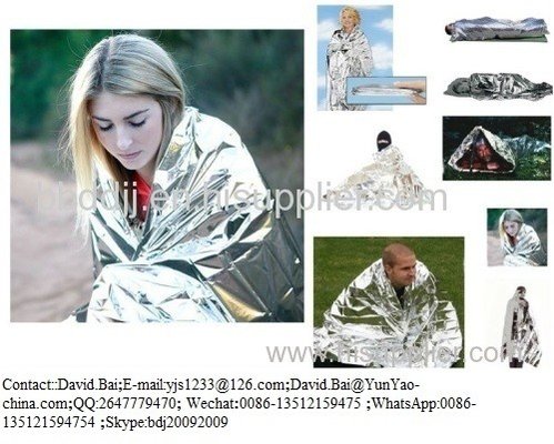 emergency outdoor medical blanket space brand rescue survival blanke