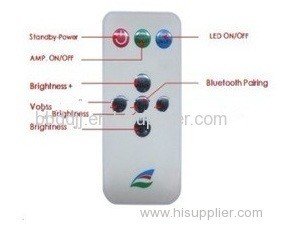 new patented multiple wireless bluetooth speaker with led bulb lamp