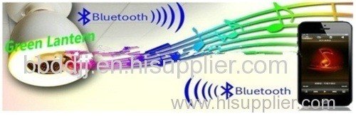 new patented multiple wireless bluetooth speaker with led bulb lamp