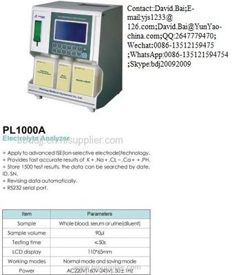 eletrolyte analyzer eletrolyte analyzer