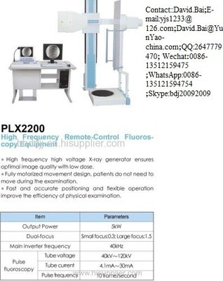 High Frequency Digital Fluorocopy X-way system