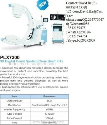 3D mobil digital C-are X-way system cone beam CT