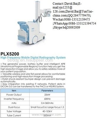 High Frequency Digital radiography X-way system
