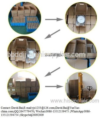 copper alloy or stainless steel precision pressure gauge movement