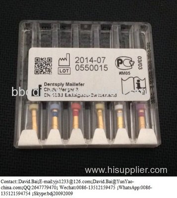Dental Rotary Protaper /NITI Super Files for sale