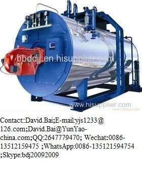 Oil gas fired boiler