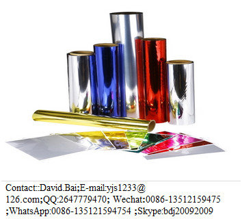 Color Coated Metalllized PET film